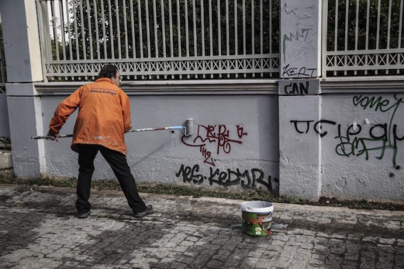Athens Mayor Launches Graffiti Clean Up Efforts - The Pappas Post