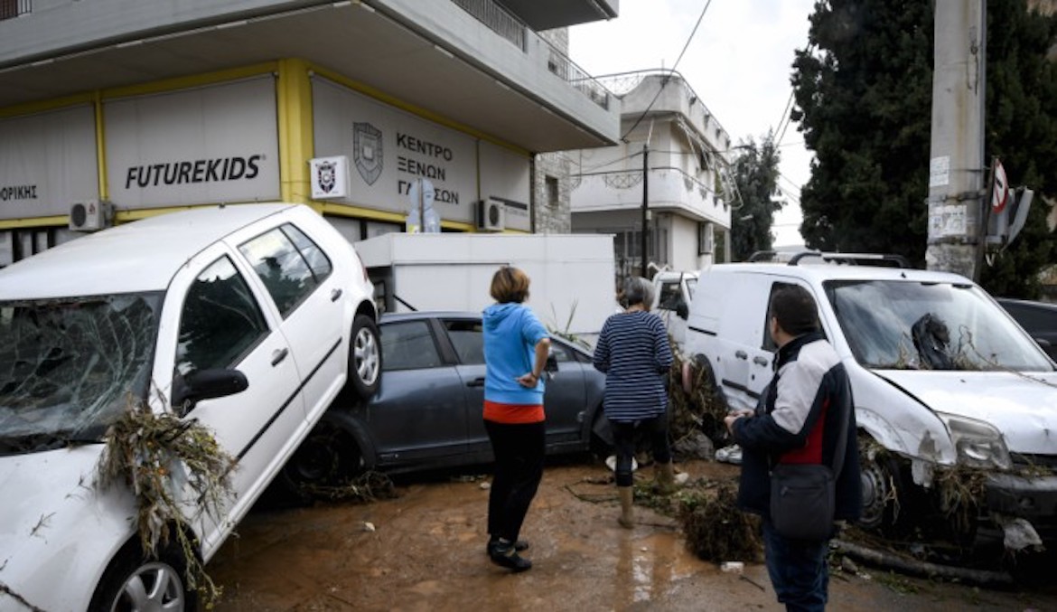 Flash Flooding in Western Athens Leaves Catastrophic Damage, Almost a ...