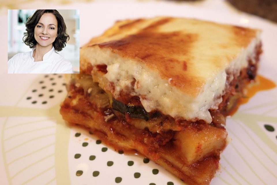Dad's Moussaka by Celebrity Chef Christine Cushing - The Pappas Post