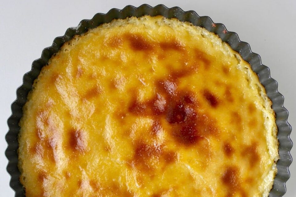 Greek Custard Pie – Galatopita by Olive Tomato - The Pappas Post